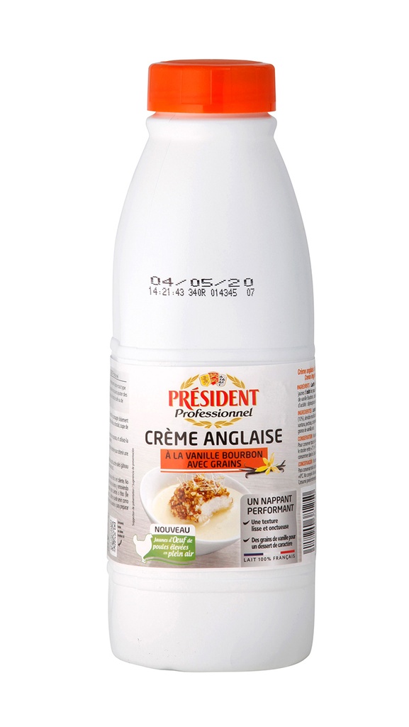 Crème Anglaise "Président" - 1 L | Panier du Clos
