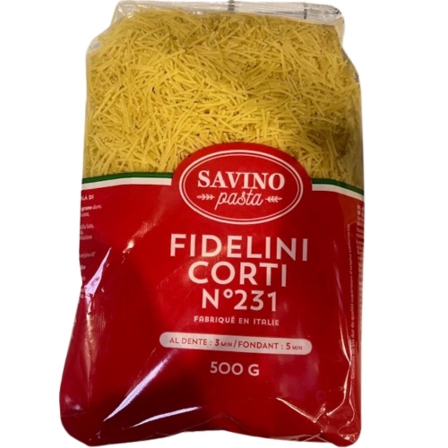 Pâtes Fidelini Corti 500 gr | Panier du Clos